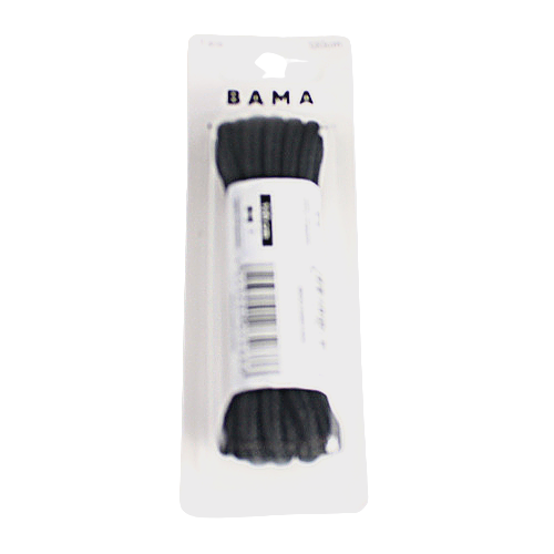 Bama Cord Boot Lace -120cm-Black - Greenes Shoes