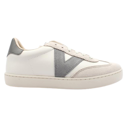 Victoria Ladies Trainers - 1126184 - White/Grey – Greenes Shoes